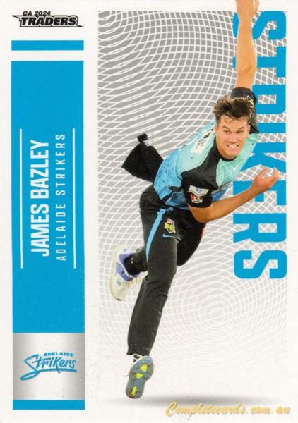 2024-25 Cricket Traders - Common - 055 - James Bazley - Adelaide Strik – Dave and Jazzy's ...