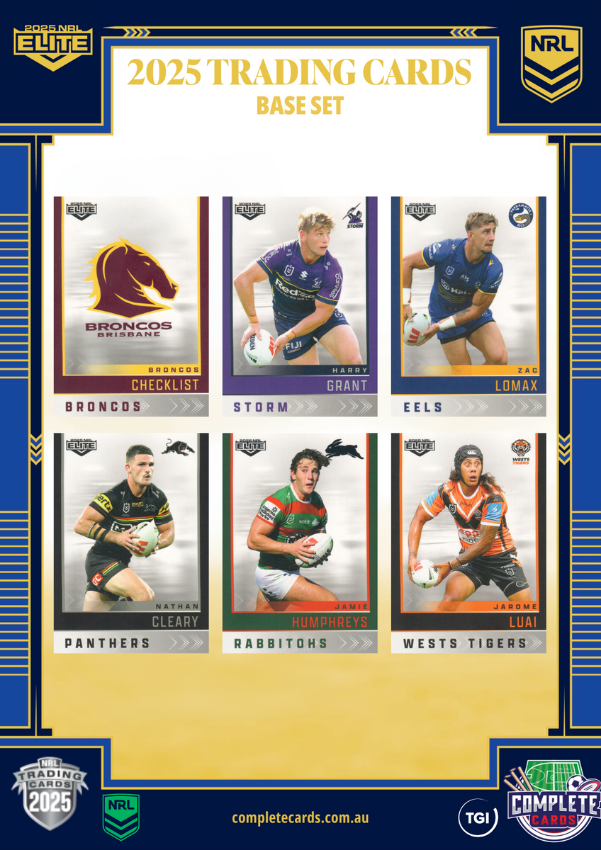 2025 NRL Elite - Base Set – Dave and Jazzy's Collectables