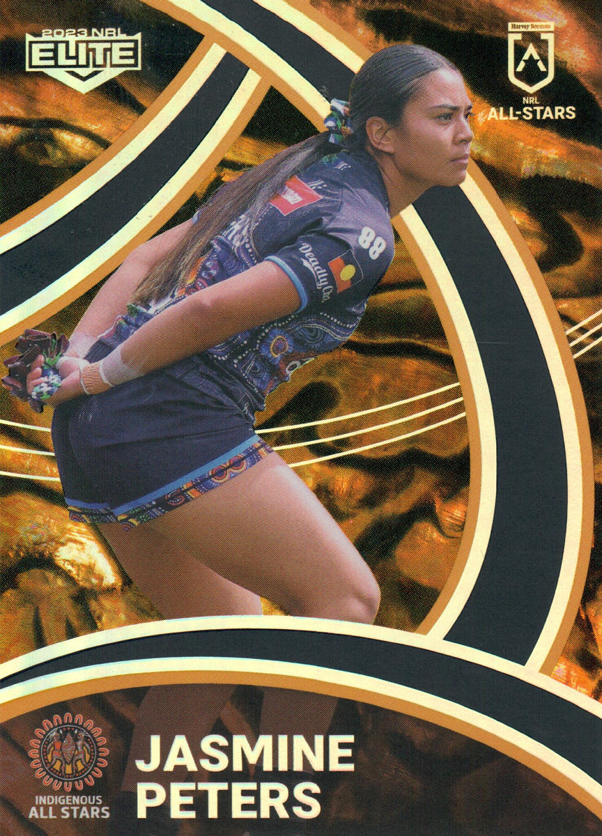 2023 NRL Elite All Stars - AS 06 - Jasmine Peters - Indigenous All Sta – Dave and Jazzy's ...