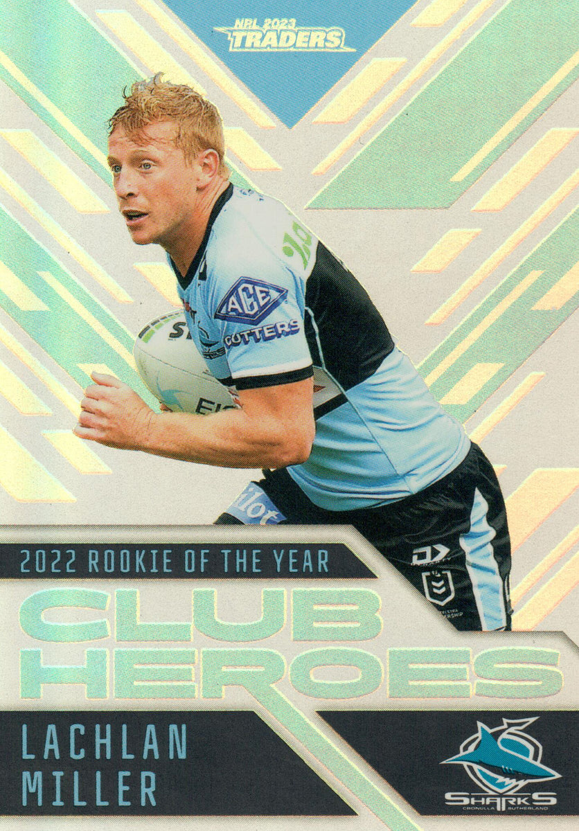 2023 NRL Titanium Club Heroes - Lachlan Miller - CH 8 - Cronulla-Suthe – Dave and Jazzy's ...