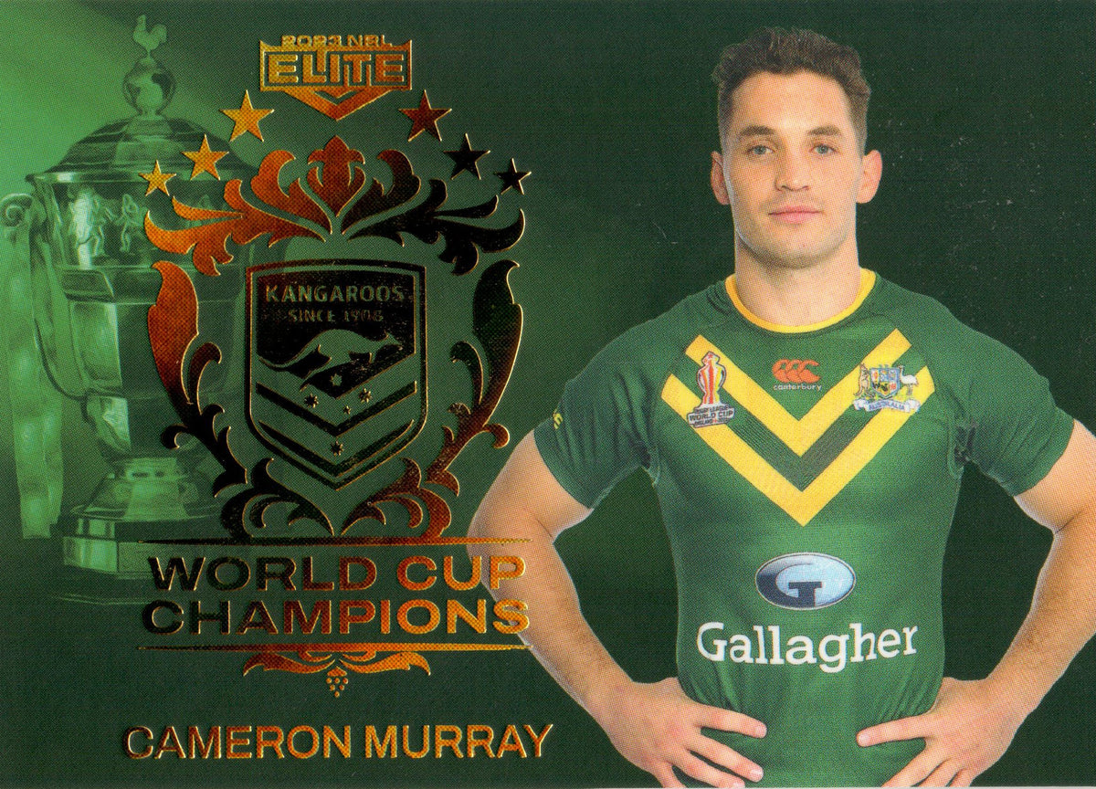 2023 NRL Elite World Cup Champions - WCC 14 - Cameron Murray - Kangaro – Dave and Jazzy's ...