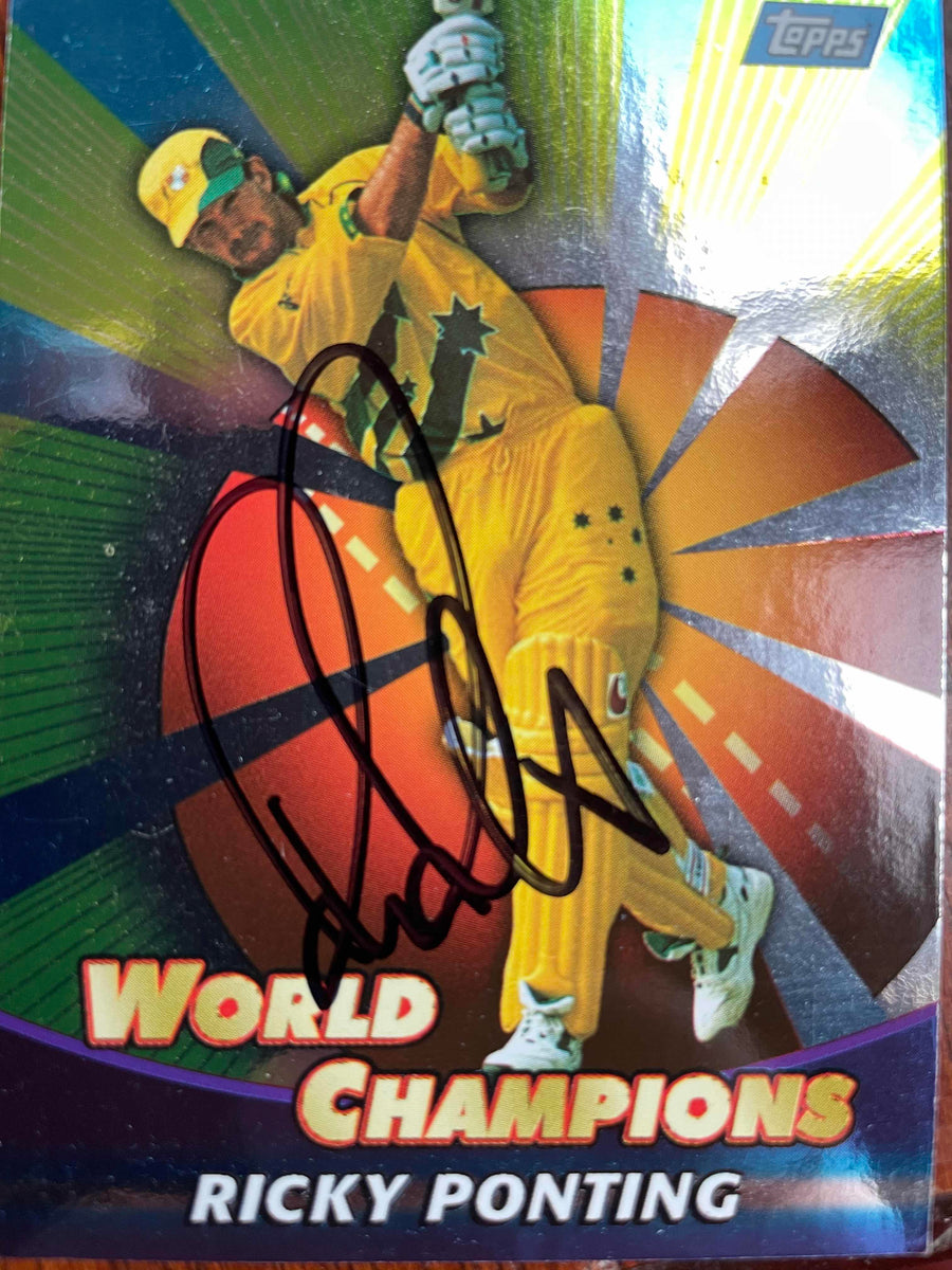 Cricket: Hand-Signed Common Cards – Dave and Jazzy's Collectables