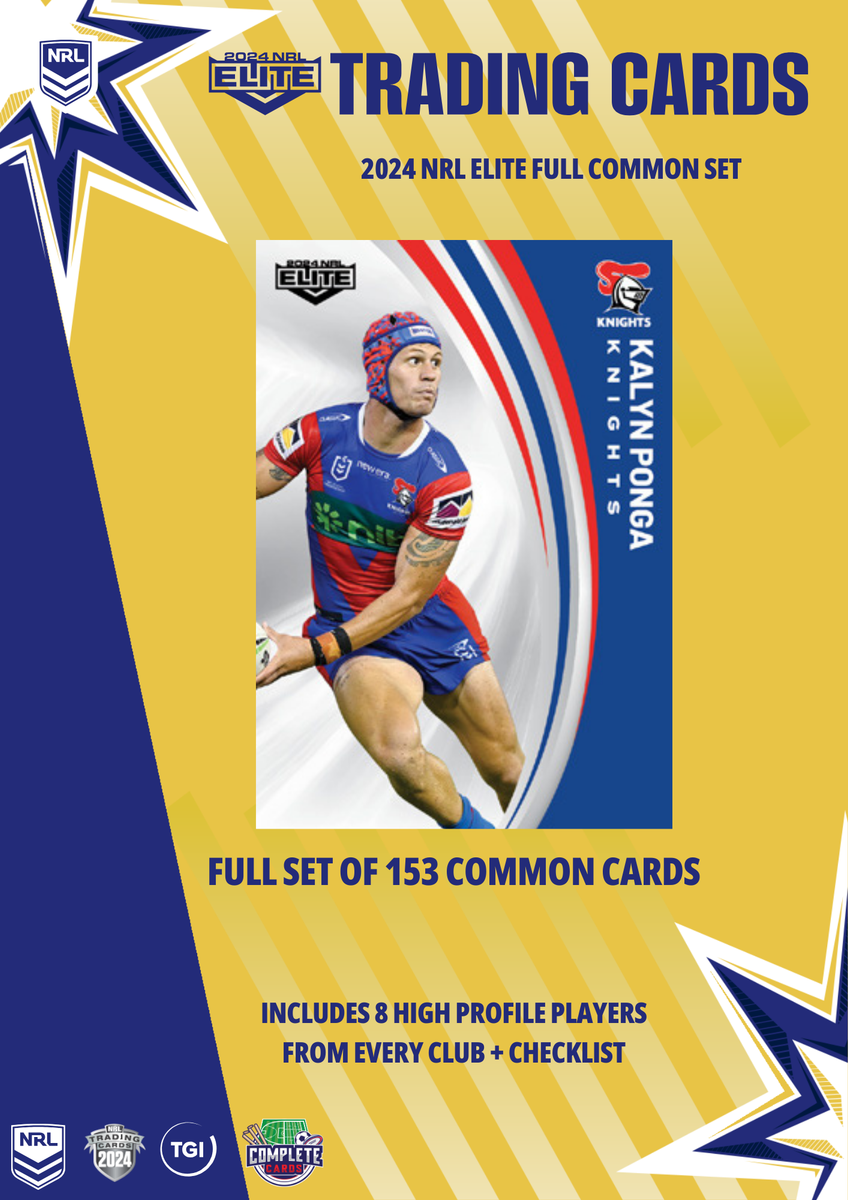 2024 NRL ELITE COMMON SET – Dave and Jazzy's Collectables