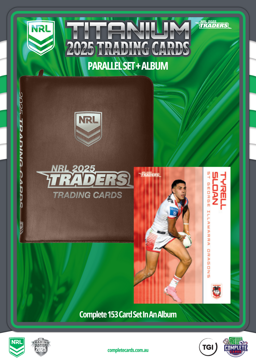 2025 NRL Traders - Parallel Set + Album – Dave and Jazzy's Collectables