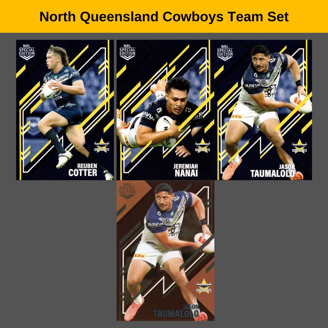 2023 NRL Rivalry North Queensland Cowboys Team Set – Dave and Jazzy's ...