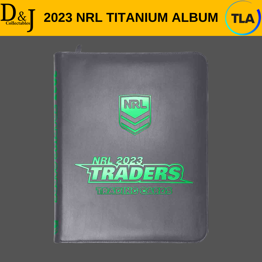 2023 NRL TITANIUM SEALED ALBUM – Dave and Jazzy's Collectables