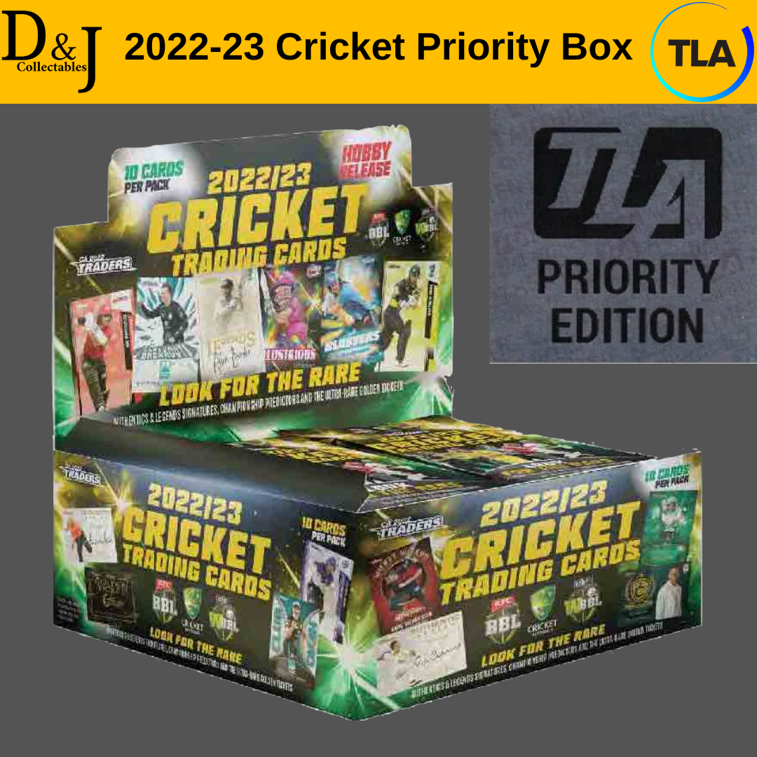 2022-23 Cricket PRIORITY HOBBY Box – Dave and Jazzy's Collectables
