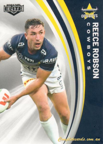 2024 NRL Elite - Common - 089 - Reece Robson - North Queensland Cowboy ...
