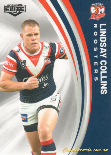 2024 NRL Elite - Common - 128 - Lindsay Collins - Sydney Roosters ...