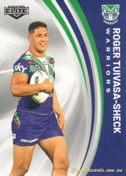2024 NRL Elite - Common - 143 - Roger Tuivasa-Sheck - New Zealand Warr ...