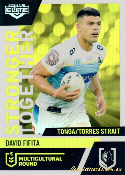 2024 NRL Elite - Multicultural Round - MR 11 - David Fifita - Gold Coa ...