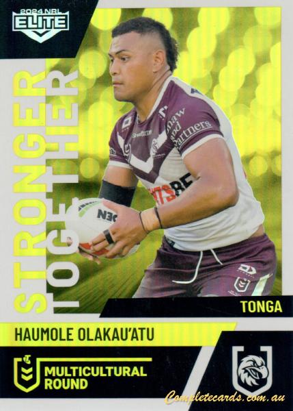 2024 NRL Elite - Multicultural Round - MR 14 - Haumole Olakau'atu - Ma ...