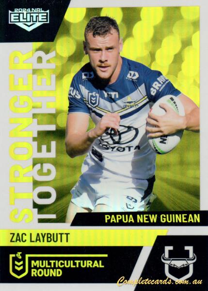 2024 NRL Elite - Multicultural Round - MR 19 - Zac Laybutt - North Que ...