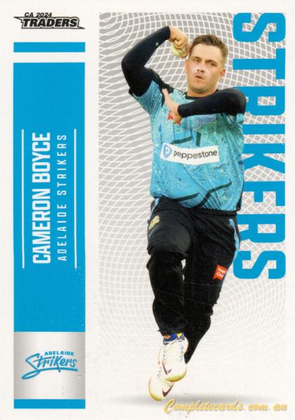 2024-25 Cricket Traders - Common - 056 - Cameron Boyce - Adelaide Stri ...