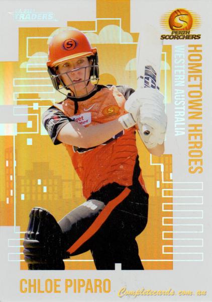2024-25 Cricket Traders - Hometown Heroes - HH 24 - Chloe Piparo - Per ...