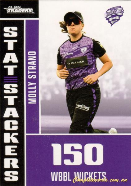 2024-25 Cricket Traders - Stat Stackers - SS 19 - Molly Strano - Hobar ...