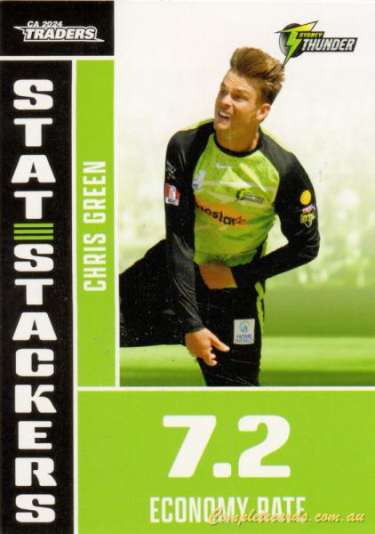 2024-25 Cricket Traders - Stat Stackers - SS 37 - Chris Green - Sydney ...