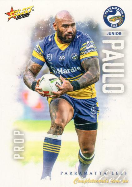 2026 NRL Select League Heroes - Base - 138 - Junior Paulo – Dave and ...