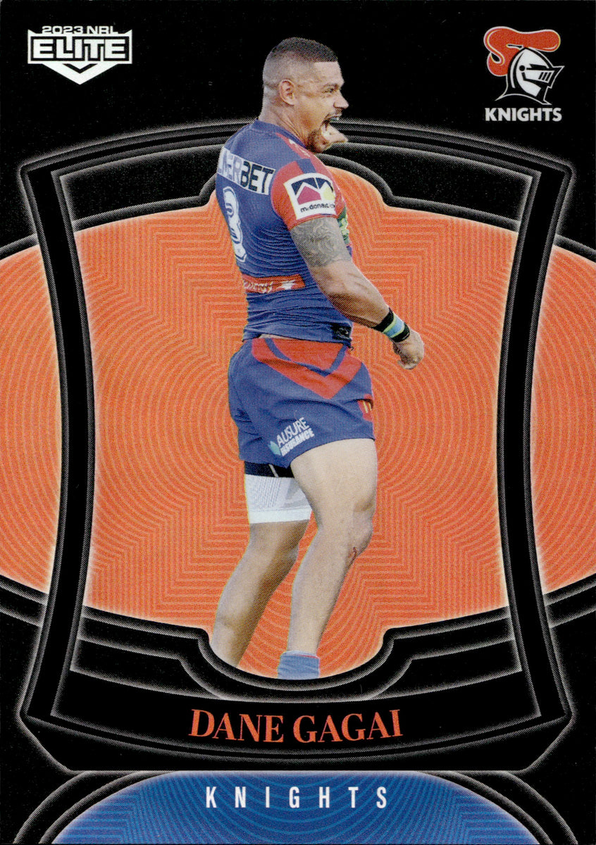 2023 NRL Elite Silver Special - P075 - Dane Gagai - Newcastle Knights ...