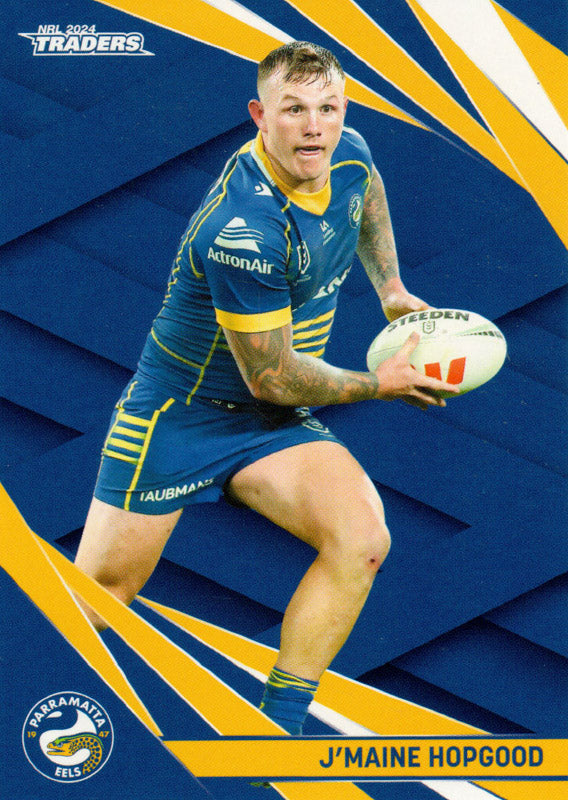 2024 NRL Traders - Common - 095 - J'maine Hopgood - Parramatta Eels ...
