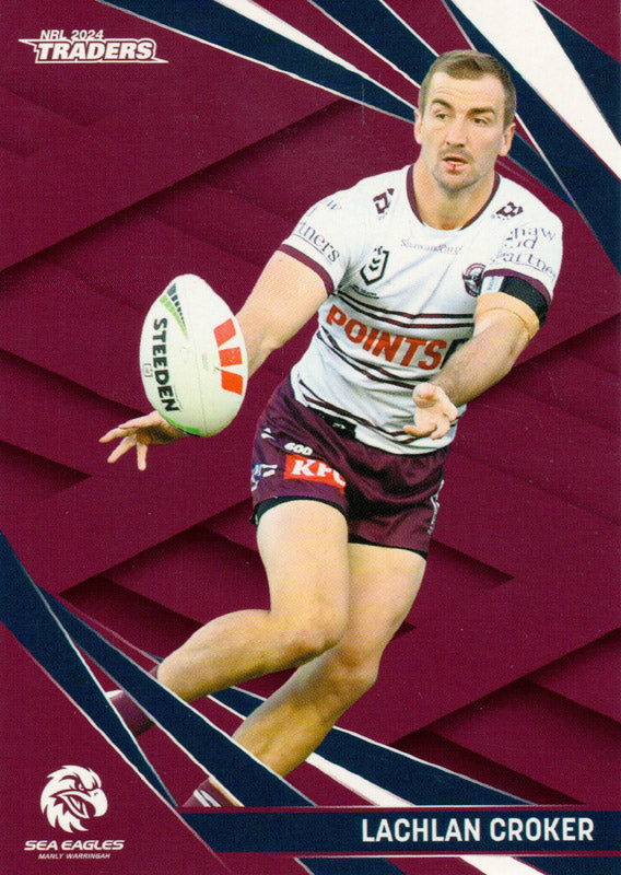 2024 NRL Traders - Common - 057 - Lachlan Croker - Manly-Warringah Sea ...