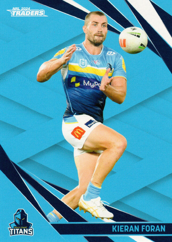 2024 NRL Traders - Common - 051 - Kieran Foran - Gold Coast Titans ...