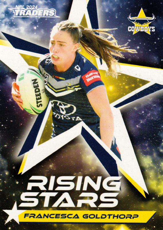2024 NRL Traders - Rising Stars - RS 41 - Francesca Goldthorp - North ...