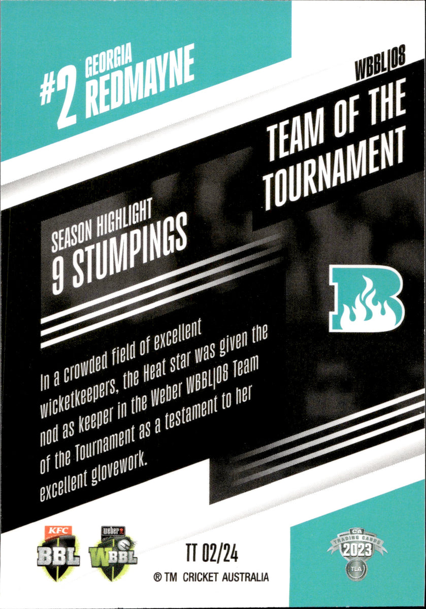 2023-24 Cricket Luxe Team Of The Tournament - TT 02 - Georgia Redmayne ...