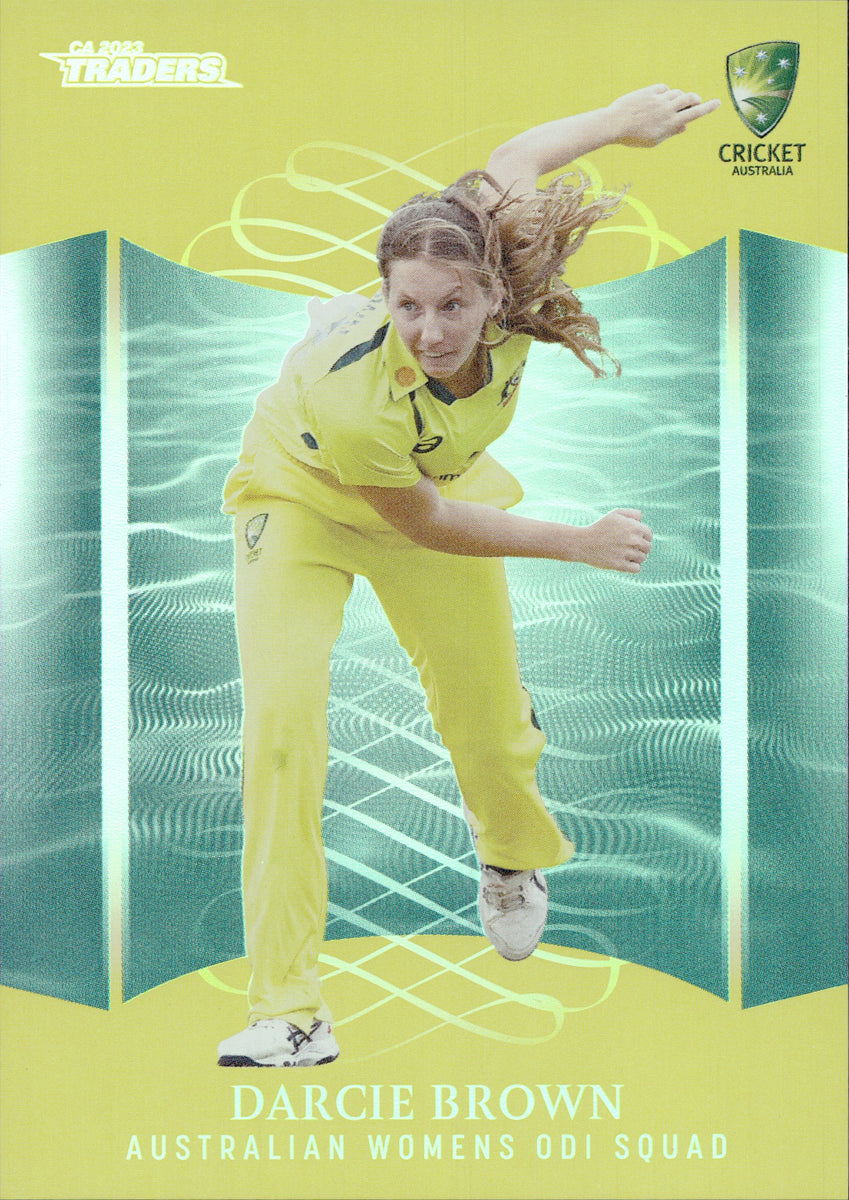 2023-24 Cricket Luxe Parallel - P 037 - Darcie Brown - Australia Women ...