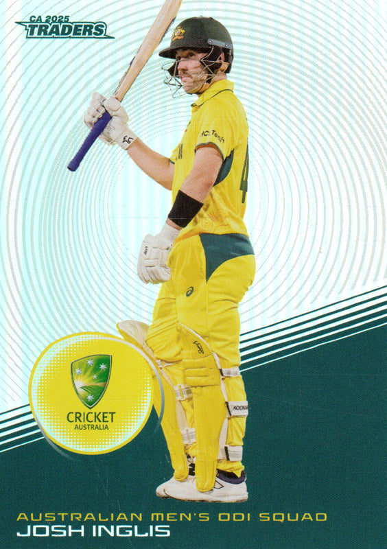 2025-26 Cricket Traders - Silver - S 016 - Josh Inglis - Australia Men ...