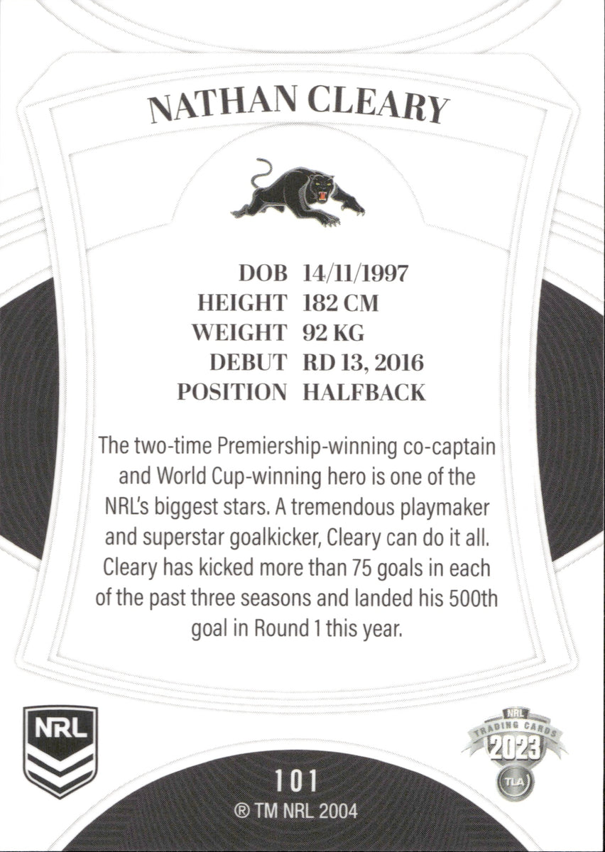 2023 NRL Elite Common Card - 101 - Nathan Cleary - Penrith Panthers ...