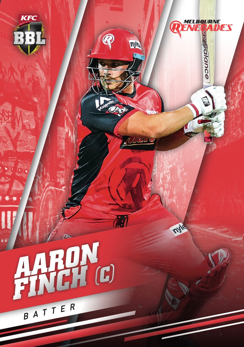 AARON FINCH - BBL Silver Parallel Card #111 – Dave and Jazzy's Collectables