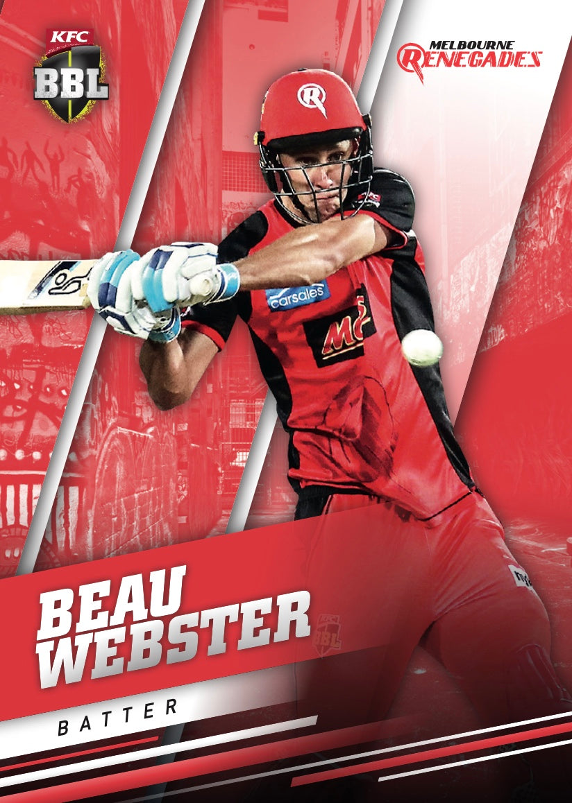 BEAU WEBSTER - BBL Silver Parallel Card #118 – Dave and Jazzy's ...