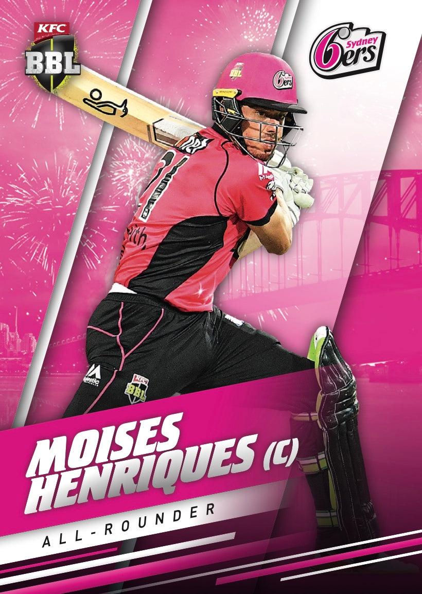 MOISES HENRIQUES - BBL Silver Parallel Card #165 – Dave and Jazzy's ...