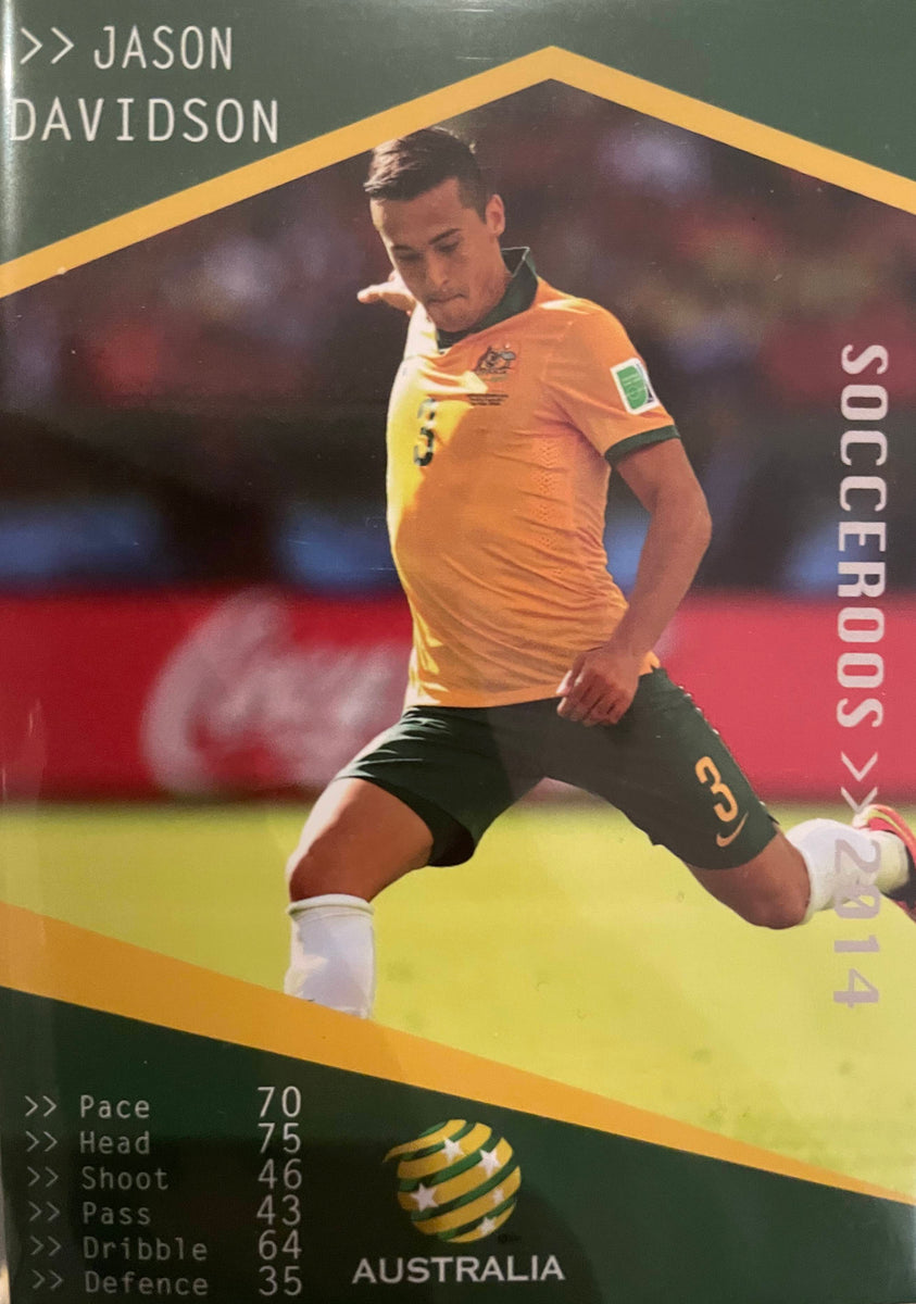 Socceroo - JASON DAVIDSON Base Card – Dave and Jazzy's Collectables