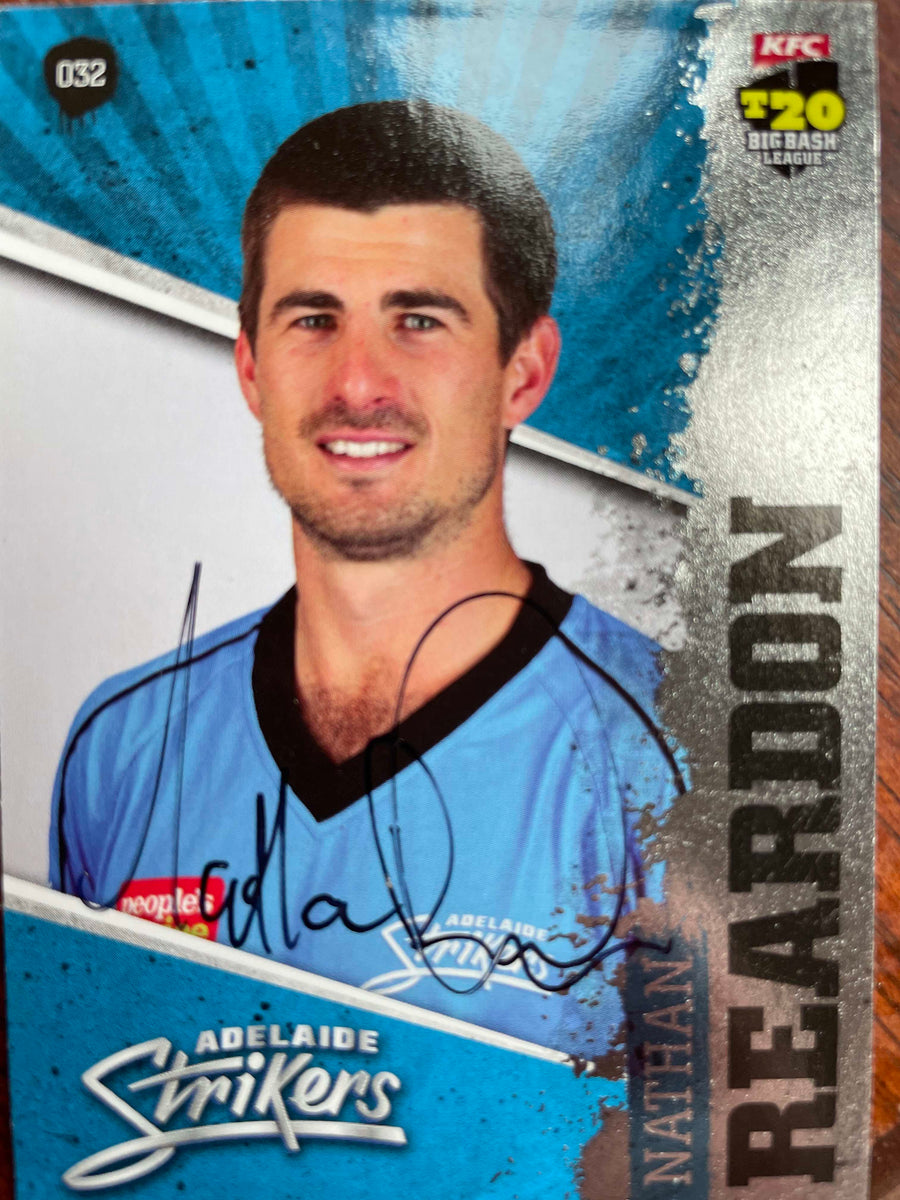 NATHAN REARDON 2012 Hand-Signed Card #32 – Dave and Jazzy's Collectables