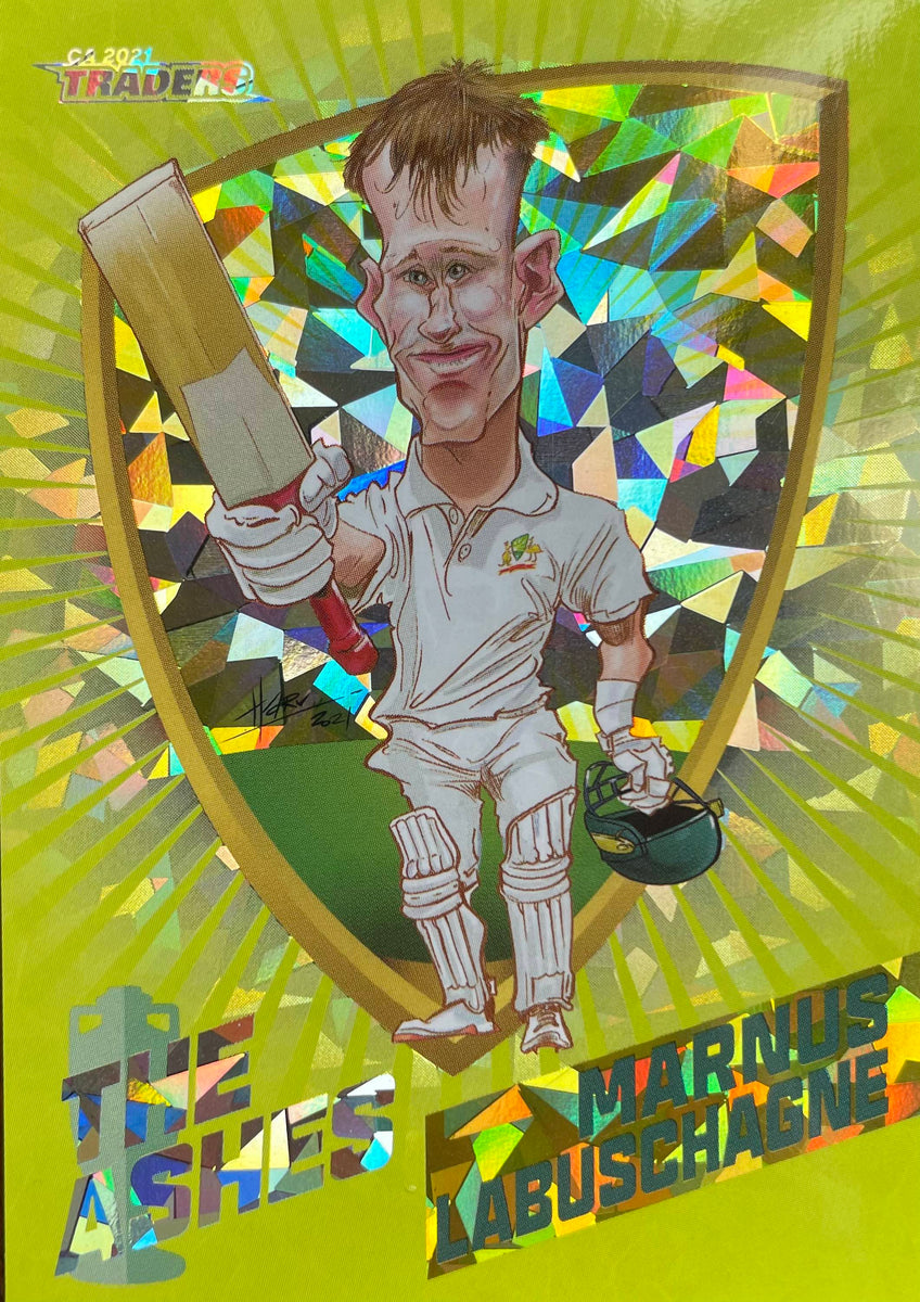 MARNUS LABUSCHAGNE Green Caricature Card No'd /175 - CGR 4/9 – Dave and ...