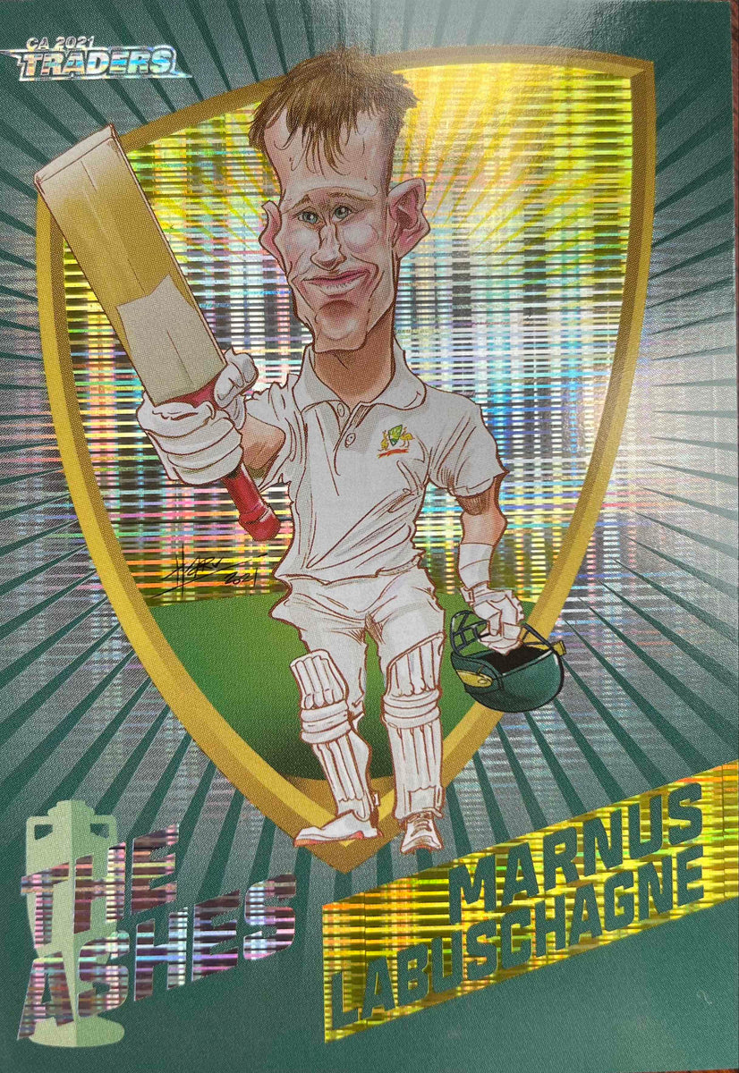 MARNUS LABUSCHAGNE BASE Caricature Card C 4/9 – Dave and Jazzy's ...