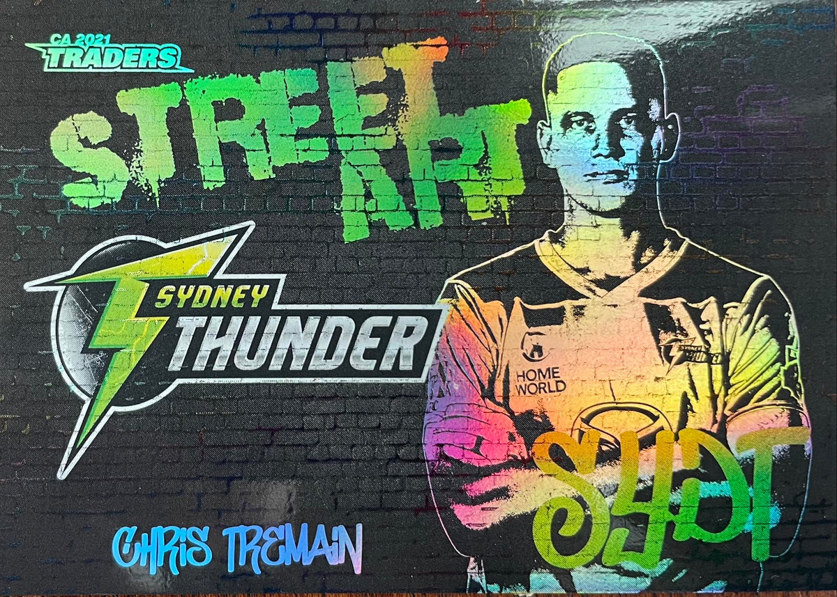 CHRIS TREMAIN Street Art Black SAB 18 – Dave and Jazzy's Collectables