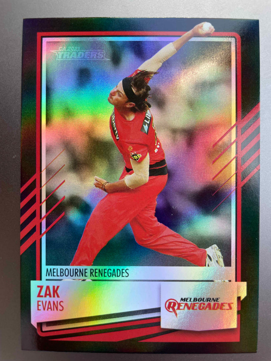 ZAK EVANS 21-22 Silver Parallel P094 – Dave and Jazzy's Collectables