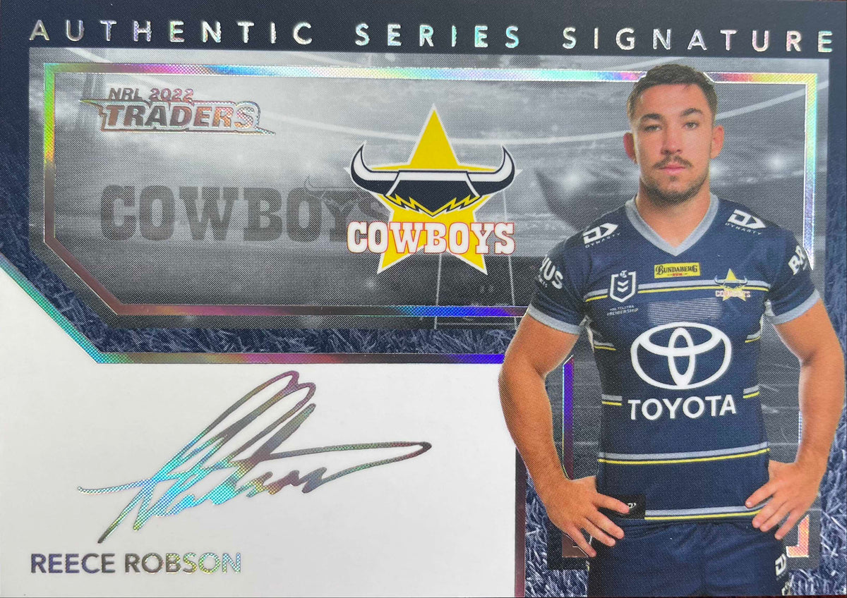 REECE ROBSON Authentic Foil Signature AS09/16 - Available now on eBay ...