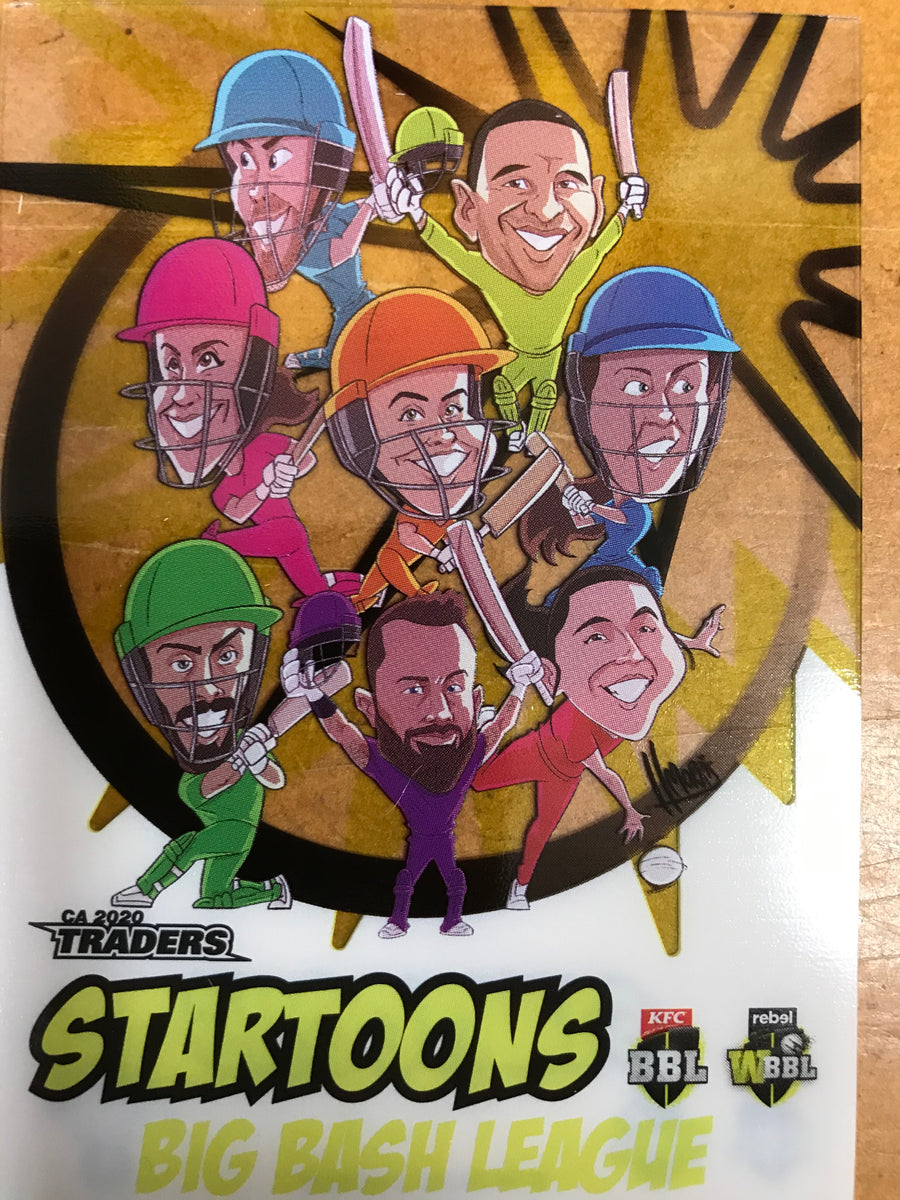 Startoons - ALL EIGHT CHARACTERS - ST9 – Dave and Jazzy's Collectables