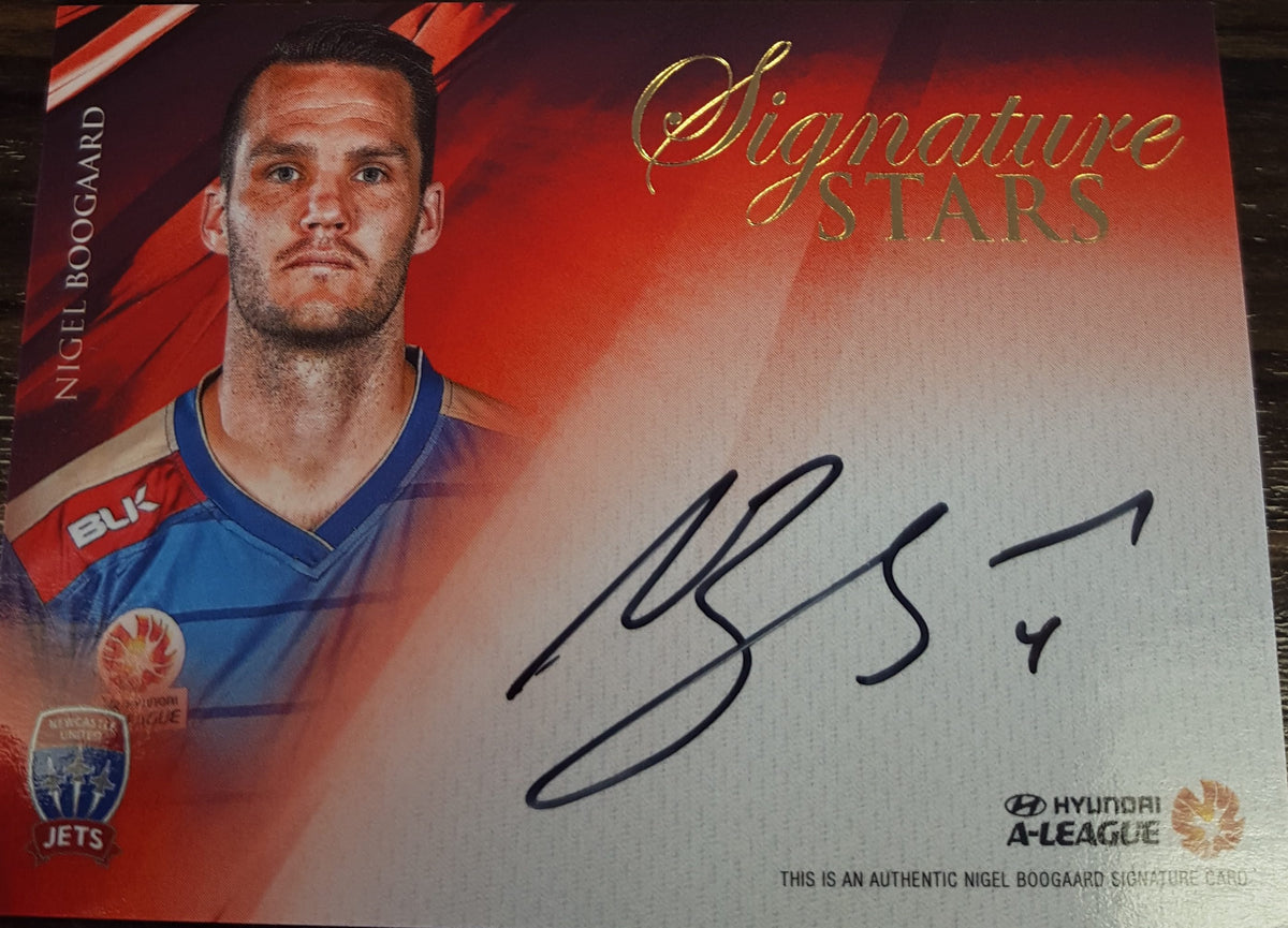 Nigel Boogard Signature Stars #SS-06 *No redemption. – Dave and Jazzy's ...