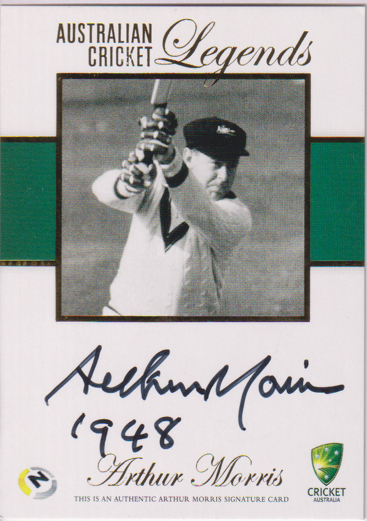 ARTHUR MORRIS - PROMO Aust Cricket Legends #ACL1 – Dave and Jazzy's ...