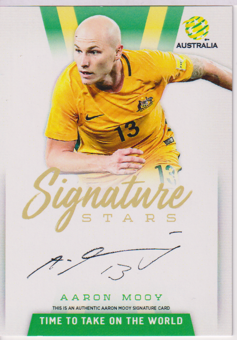 AARON MOOY - FFA PROMO Signature Star Card – Dave and Jazzy's Collectables