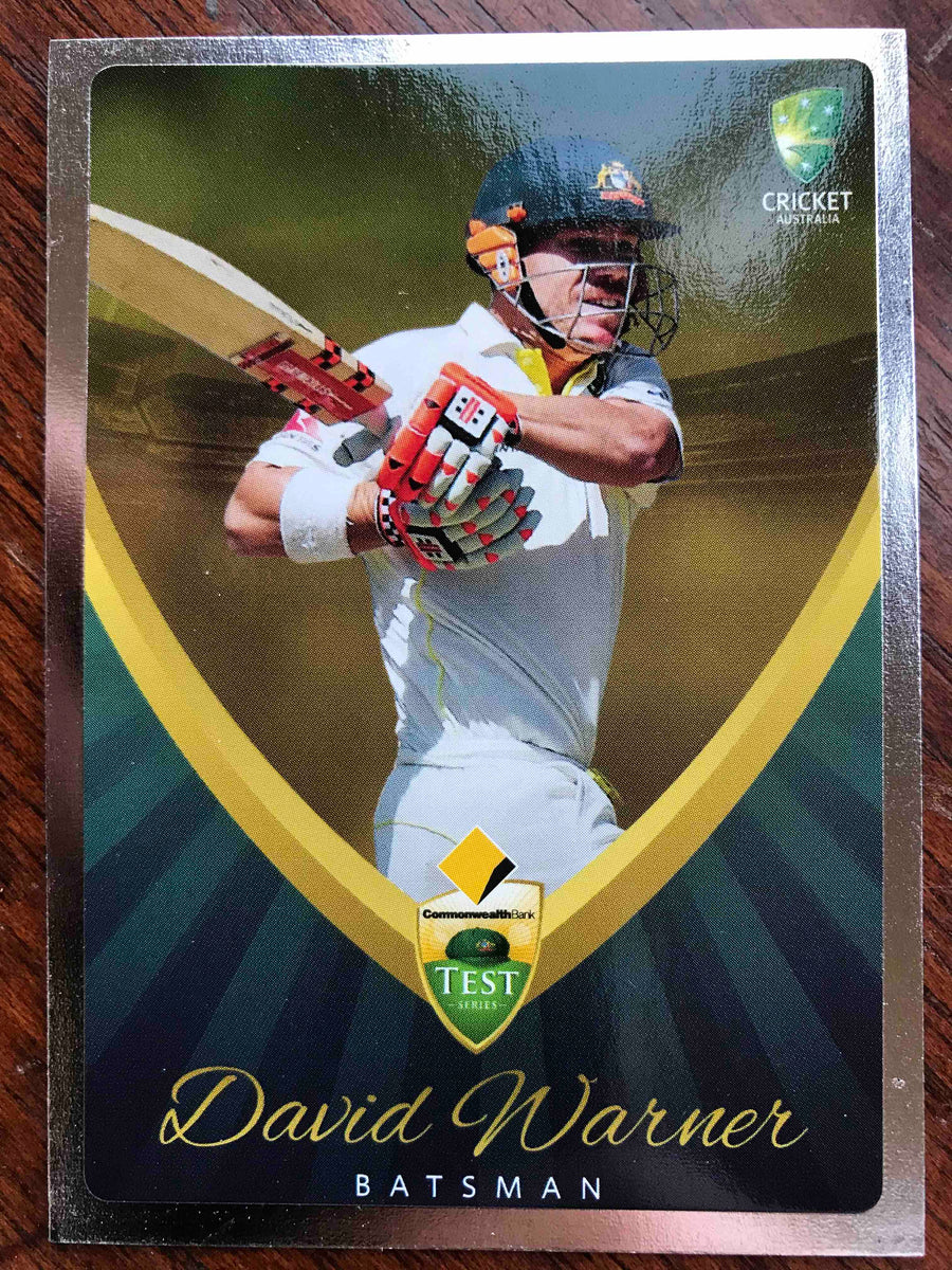 DAVID WARNER Silver Card #015 – Dave and Jazzy's Collectables