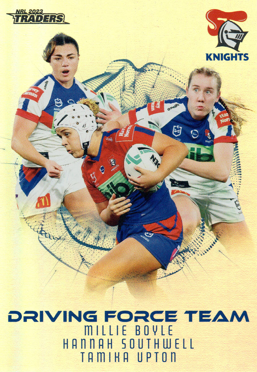 2023 NRL Titanium Driving Force Team - DFT 19 - Newcastle Knights ...