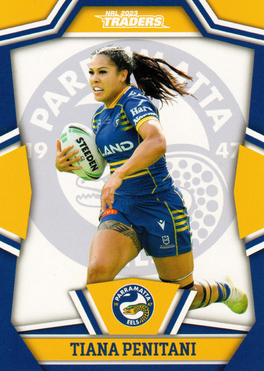2023 NRL Titanium NRL Womens - W 33 - Tiana Penitani - Parramatta Eels ...