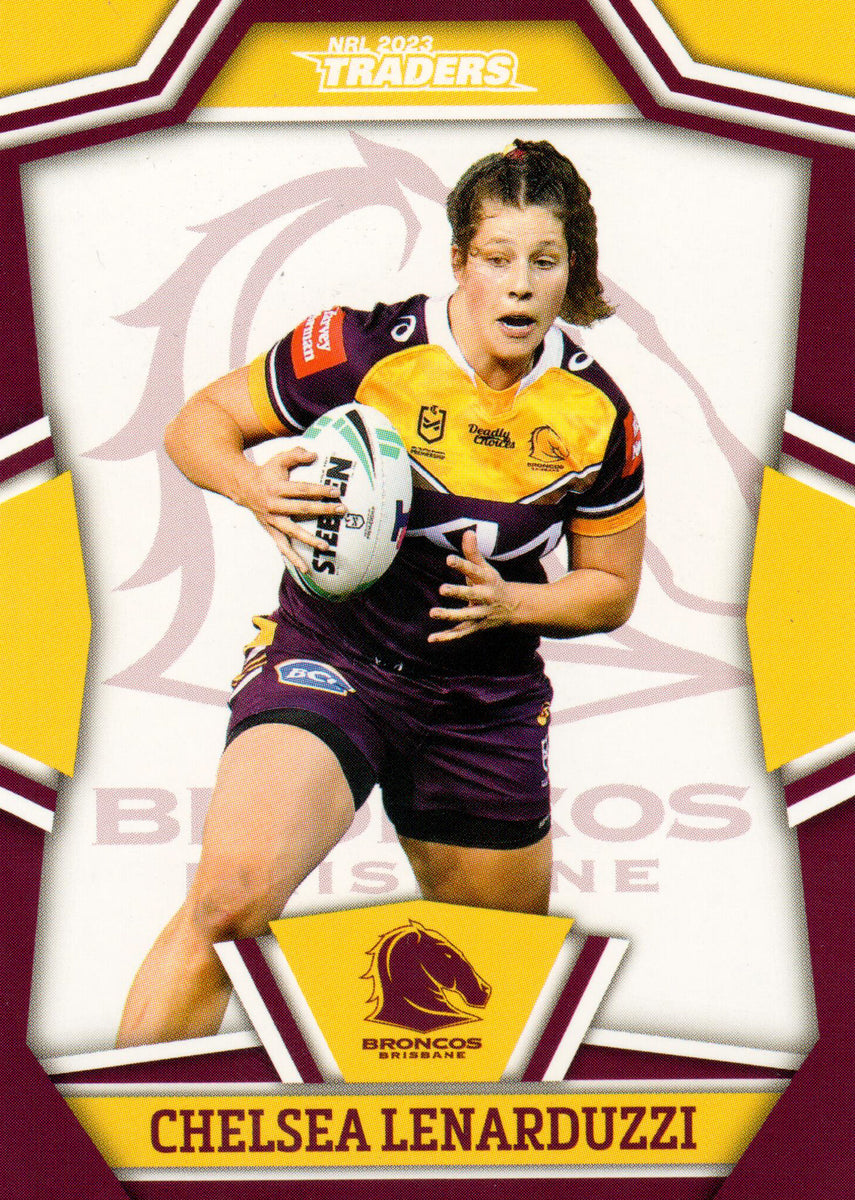2023 NRL Titanium NRL Womens - W 07 - Chelsea Lenarduzzi - Brisbane Br ...
