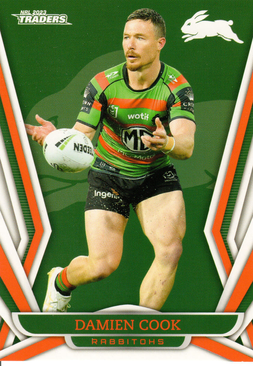 2023 NRL Titanium Common Card - 114 - Damien Cook - South Sydney Rabbi ...